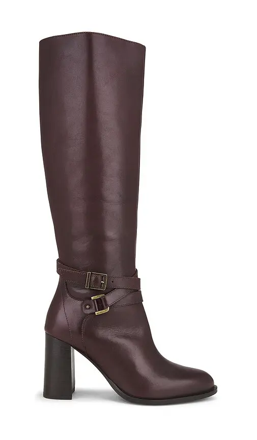 Seychelles Patricia Buckled Block Heel Boots