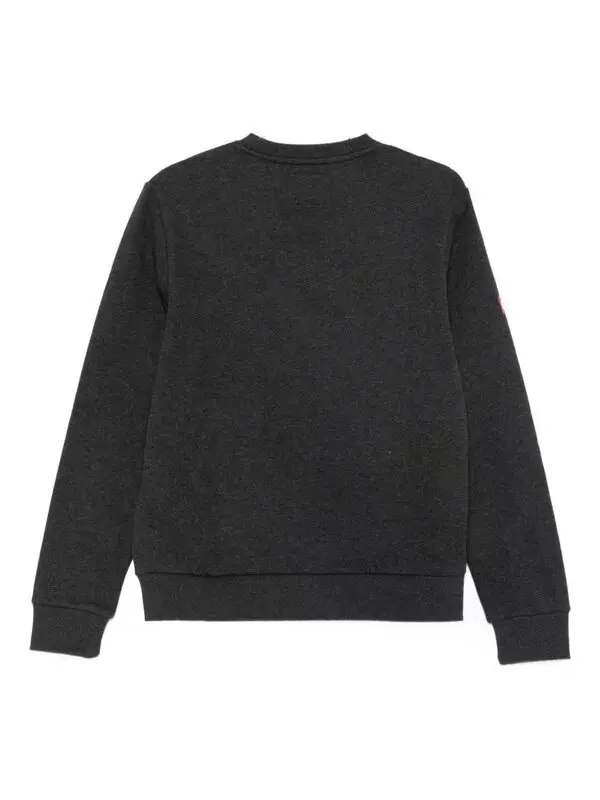 Superdry Logo-print Crew-neck Sweatshirt - Black