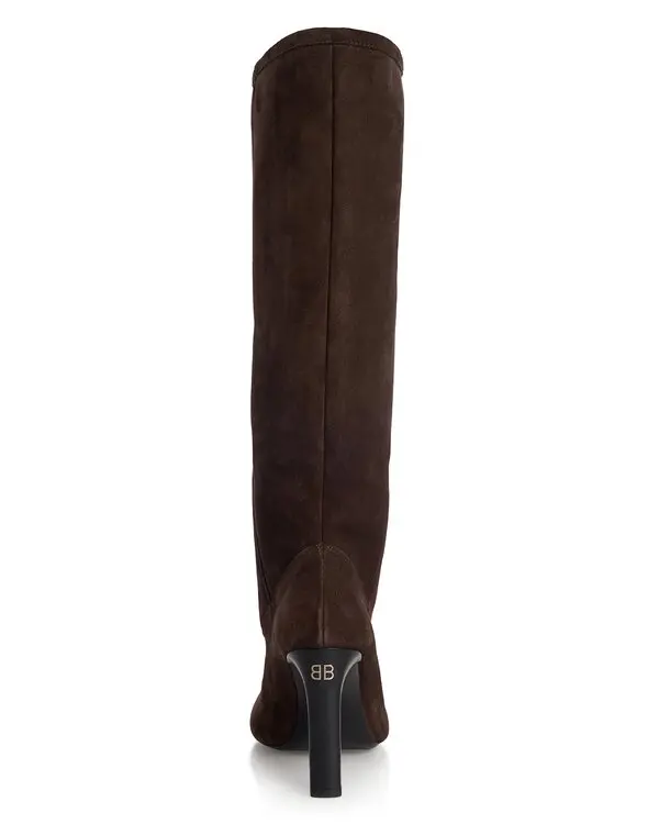 Balenciaga Fargo Boots - Espresso/beige/silver