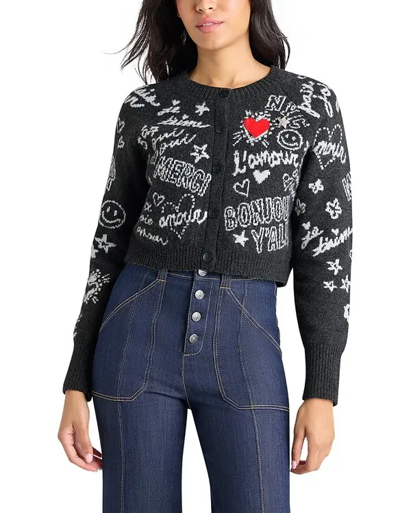 Cinq À Sept Love Doodles Millie Sweater