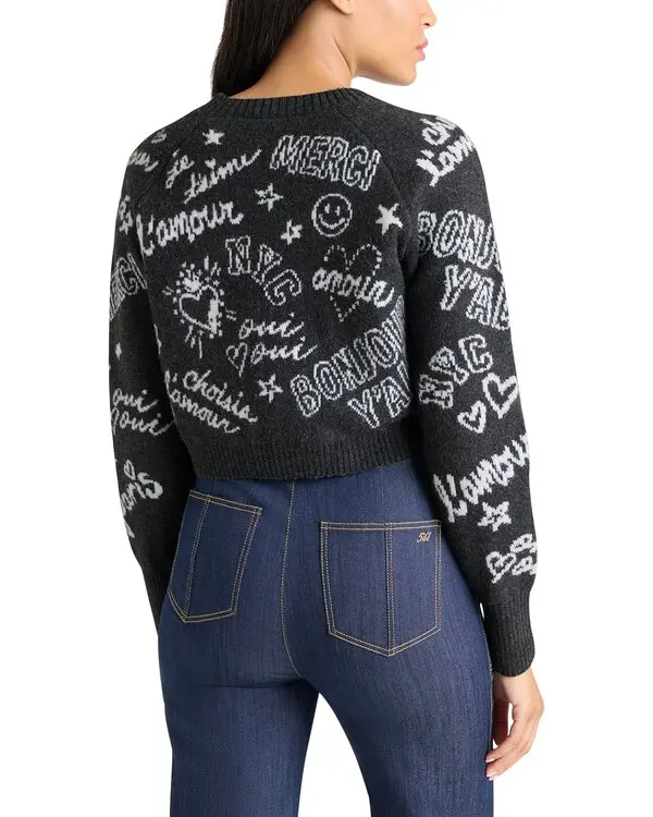 Cinq À Sept Love Doodles Millie Sweater
