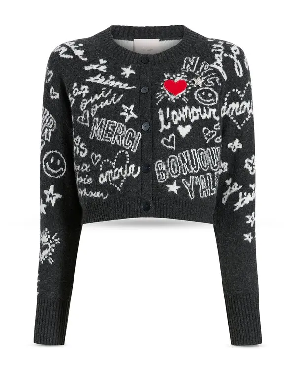 Cinq À Sept Love Doodles Millie Sweater