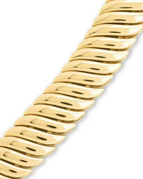 Sterling Forever Bethany Ripple Flex Bracelet