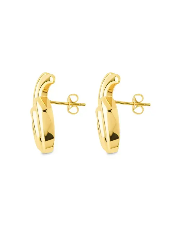 Sterling Forever Leni Twist Stud Earrings