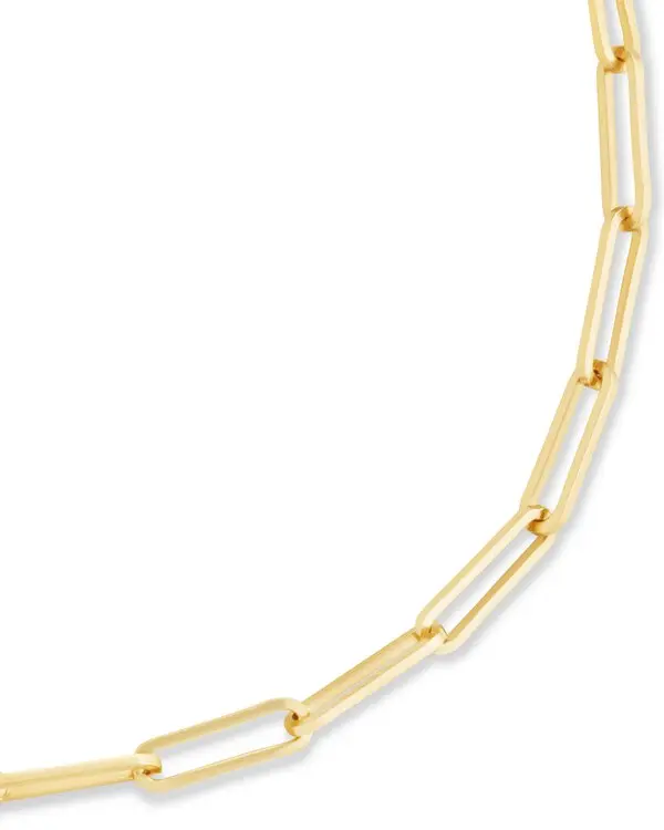 Sterling Forever Bold Paperclip Chain Bracelet