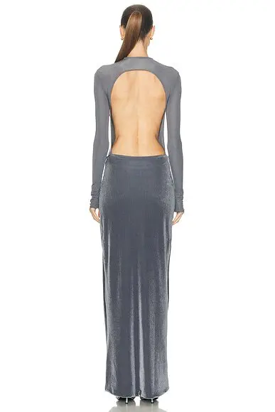 MAYGEL CORONEL Borelli Maxi Dress - Stone