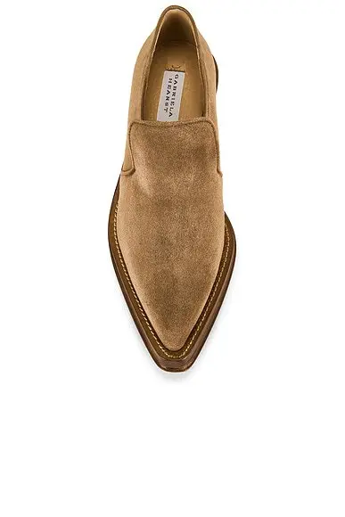 Gabriela Hearst Jack Suede Loafer With High Heel