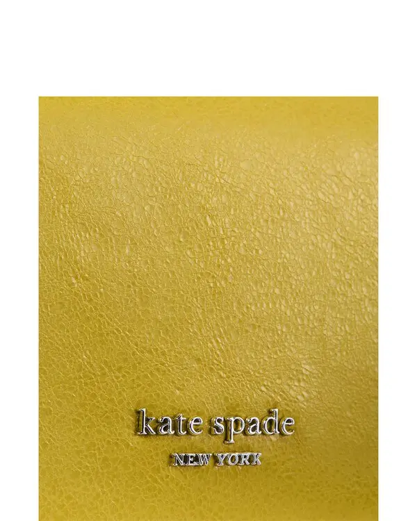 Kate Spade New York Glazed Leather Mini Bag With Scrunch Strap
