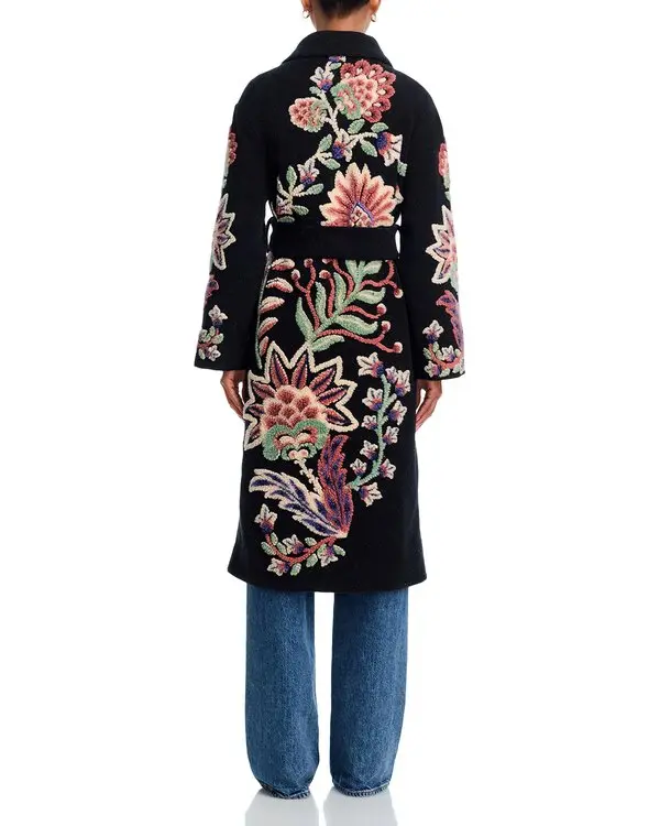 Farm Rio Garden Fleece Coat
