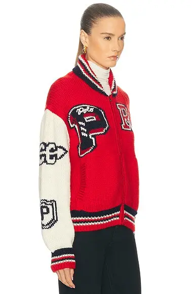 Polo Ralph Lauren Varsity Zip-up Sweater