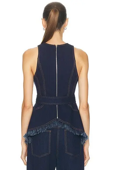 Alexis Reed Top - Denim