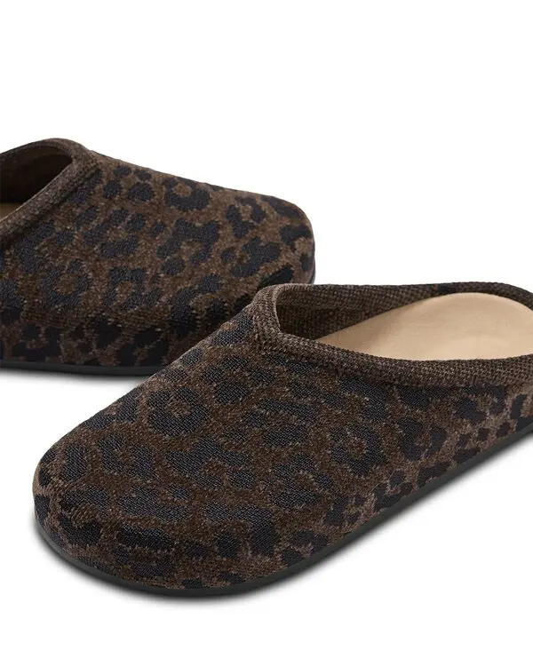 Rothy's Revelvet Casual Clogs - Revelvet Cheetah