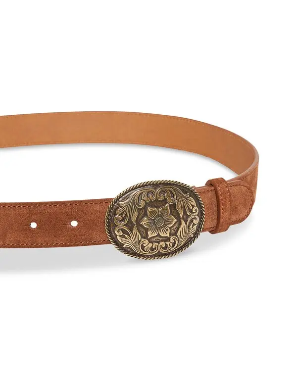 Gerard Darel Elma Buckle Leather Belt