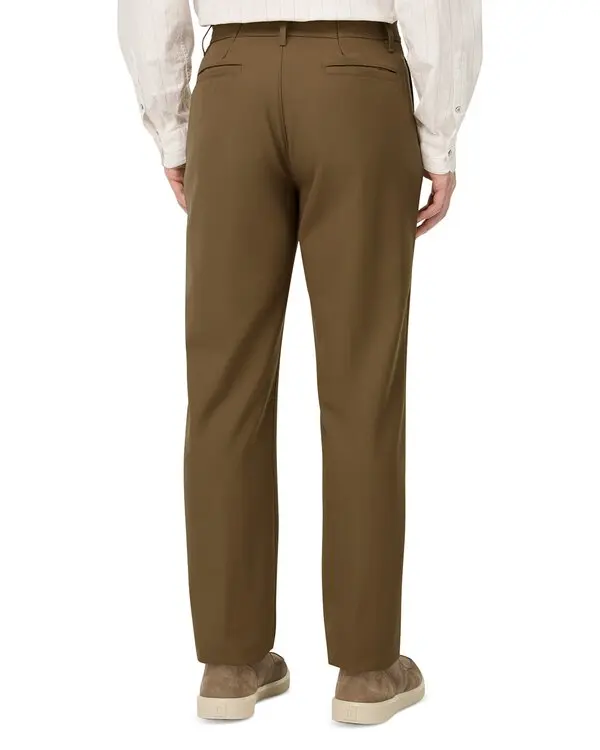 Boggi Milano Straight Fit Wool Blend Trousers