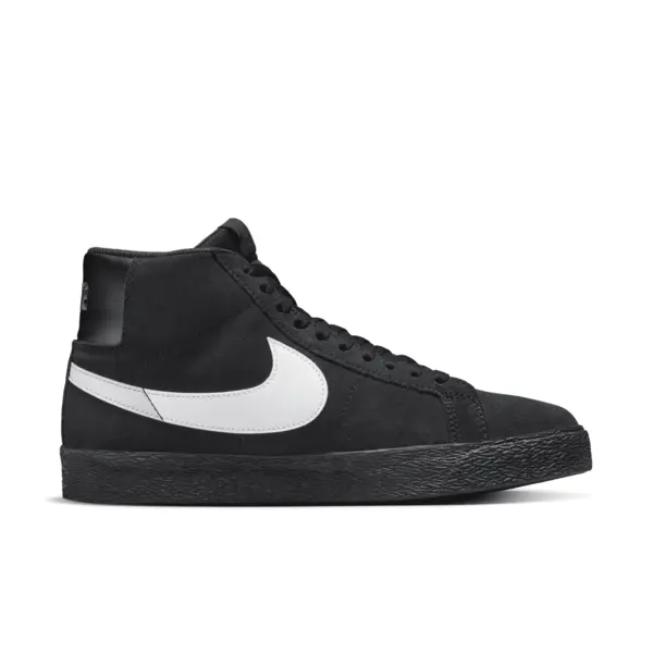 Nike Zoom Blazer Mid Skate Shoes - Black