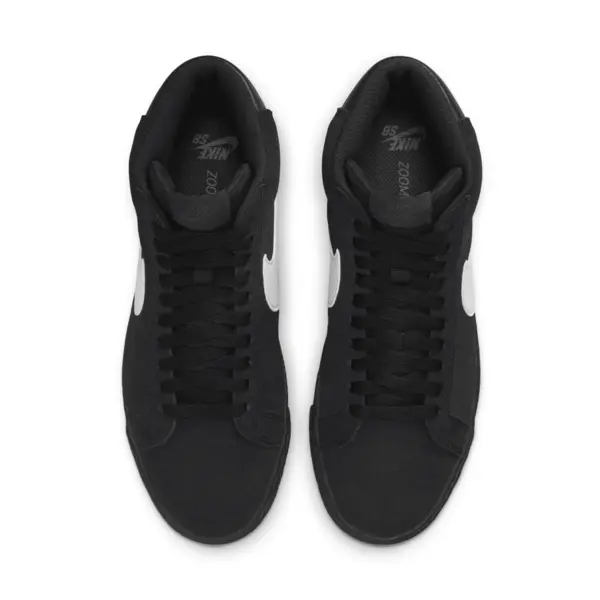 Nike Zoom Blazer Mid Skate Shoes - Black