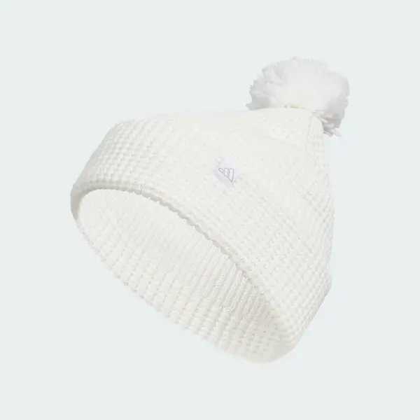 Adidas Pom Ballie Beanie - White / Grey