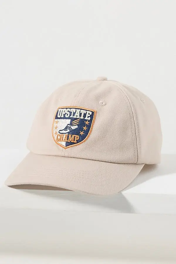 Anthropologie Varsity Patch Baseball Cap - Upstate Champ