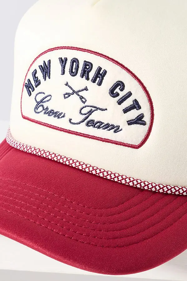 Anthropologie Patch Trucker Hat - Nyc Crew
