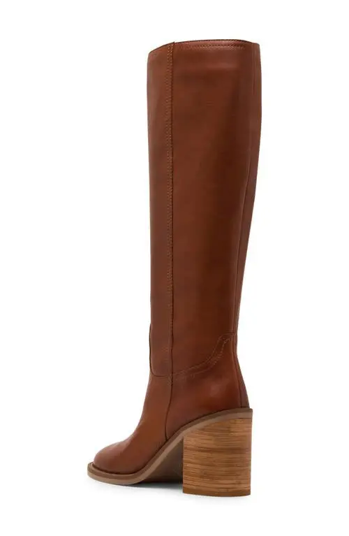 Blondo Waterproof Knee High Boot - Tan Leather