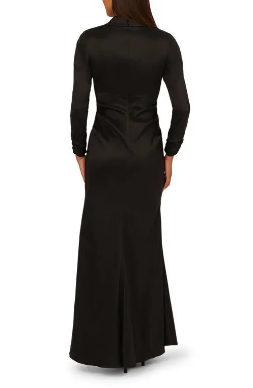 knee length dresses for ladies Adrianna Papell AP1E202740 Long Formal Evening Gown main image 0
