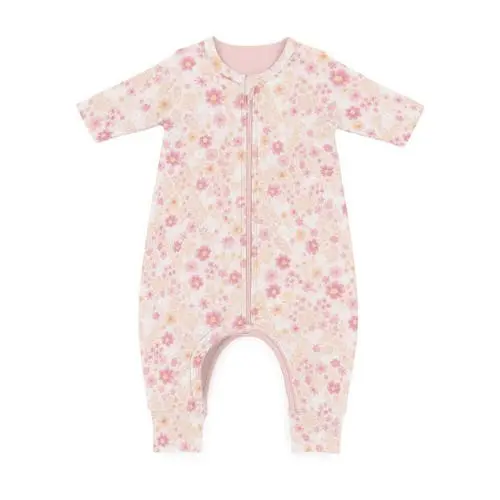 GUNAMUNA Long Sleeve Footie Sleep Sack Duvet 1.0 Tog - Mini Floral