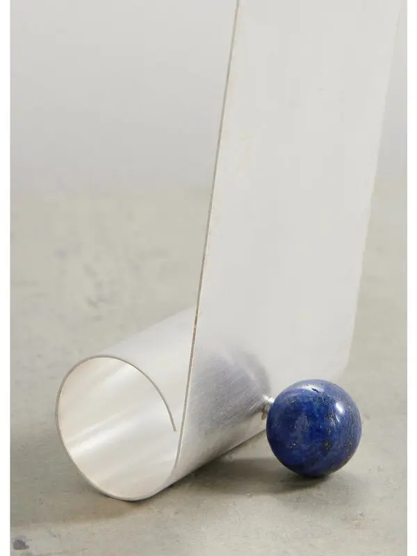 NATALIA CRIADO Plated And Lapis Lazuli Iphone Holder