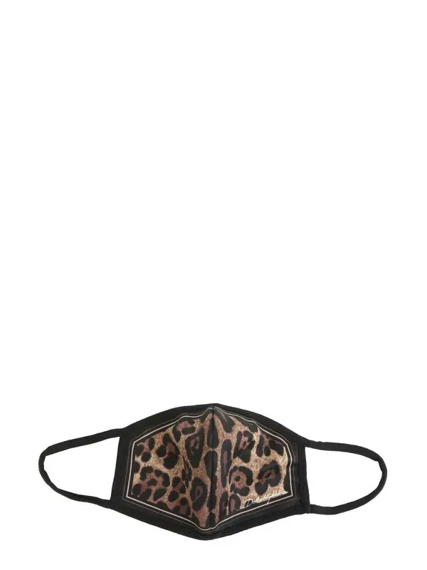 Dolce & Gabbana Neoprene Mask - Animalier