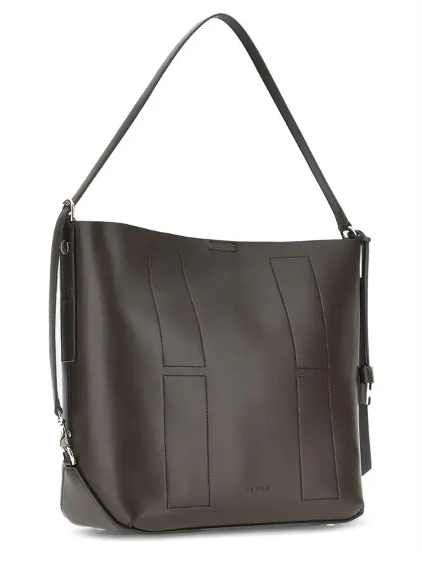 Hogan Hobo Bag 'hocket' Medium - Brown