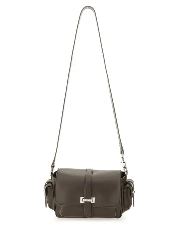 Hogan Small Flap Bag - Brown