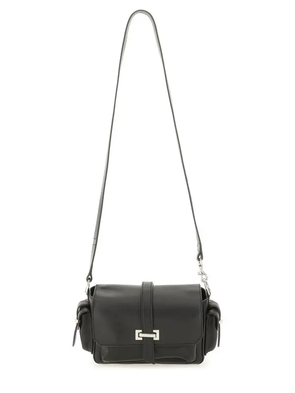 Hogan Small Flap Bag - Black