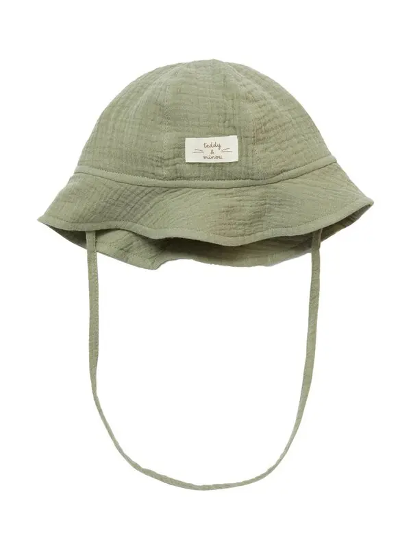 TEDDY & MINOU Cotton Hat - Military Green
