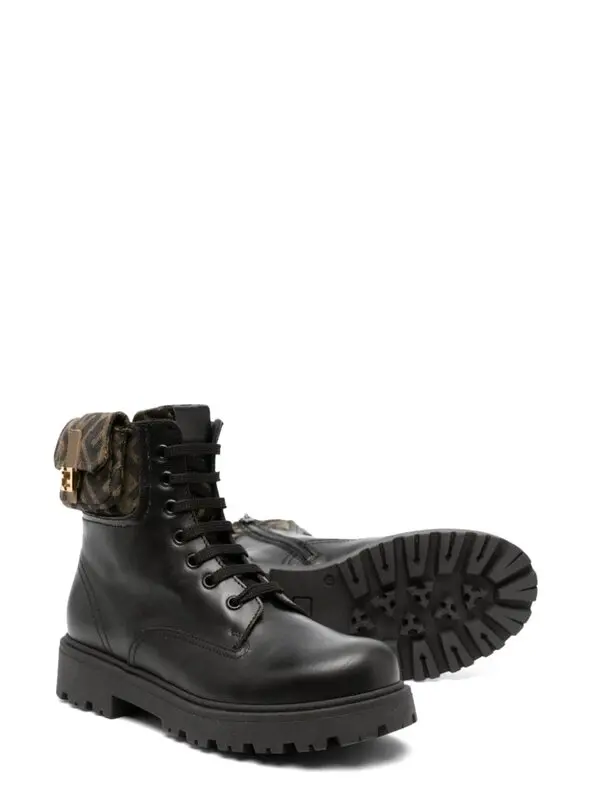 Fendi Biker Ff Boots
