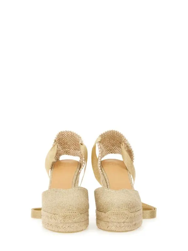 CastaÑer Espadrille - Gold