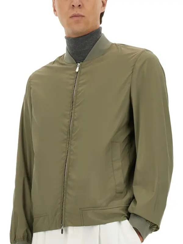 Brunello Cucinelli Zip-up Bomber Jacket