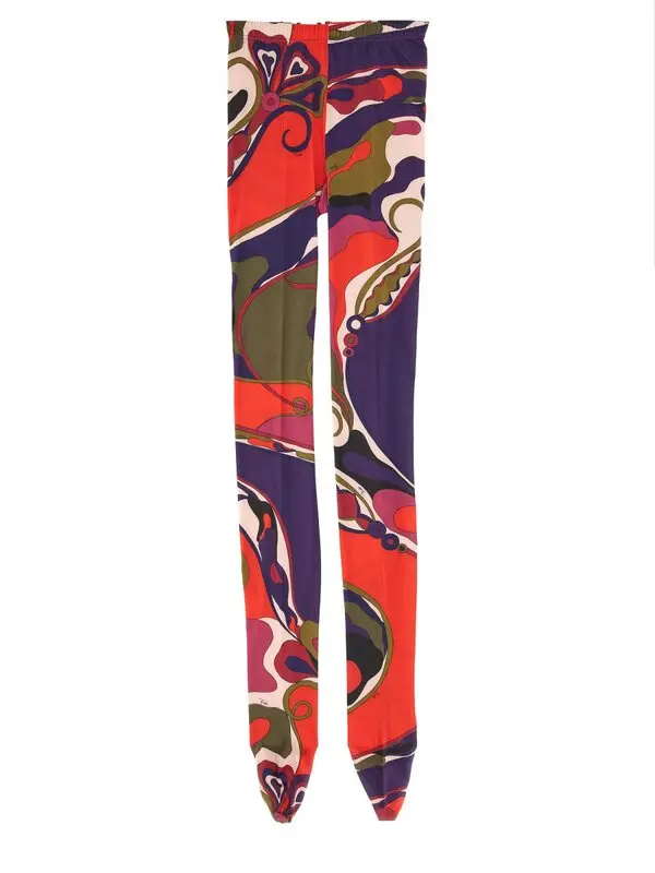 Emilio Pucci Printed Tights - Multicolour