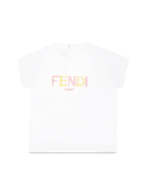 Fendi Dyed Jersey T-shirt - White