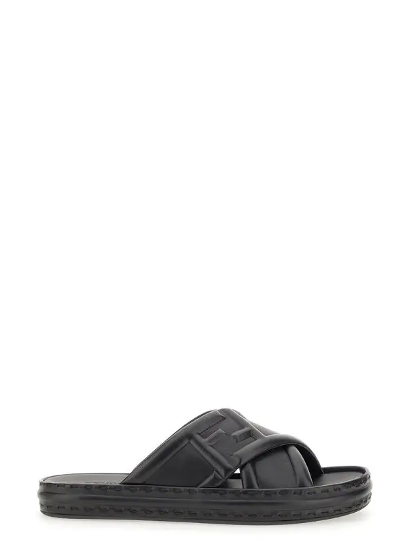 Fendi Leather Sandals
