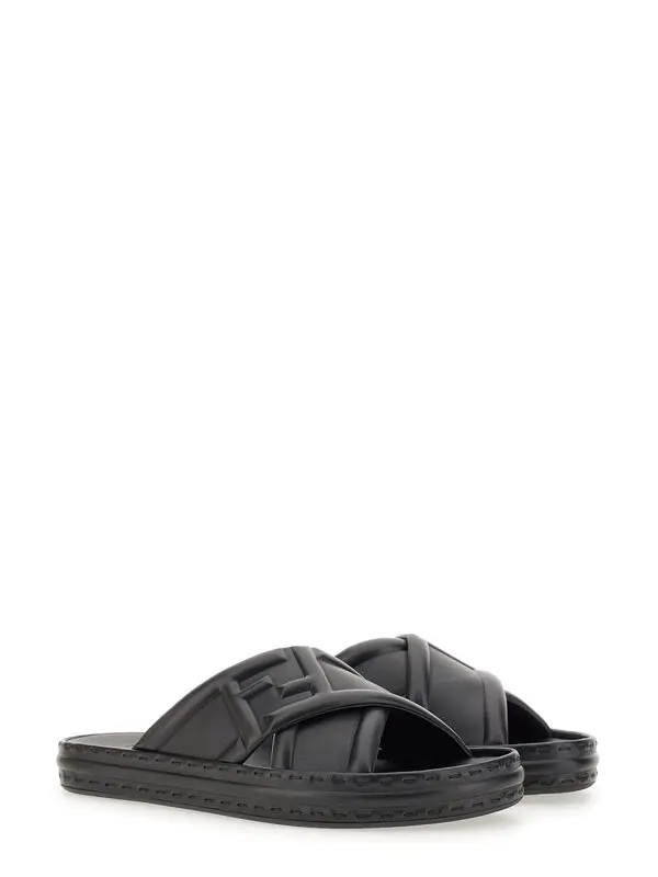 Fendi Leather Sandals