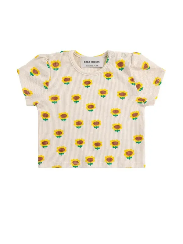 BOBO CHOSES Sunflower Print T-shirt