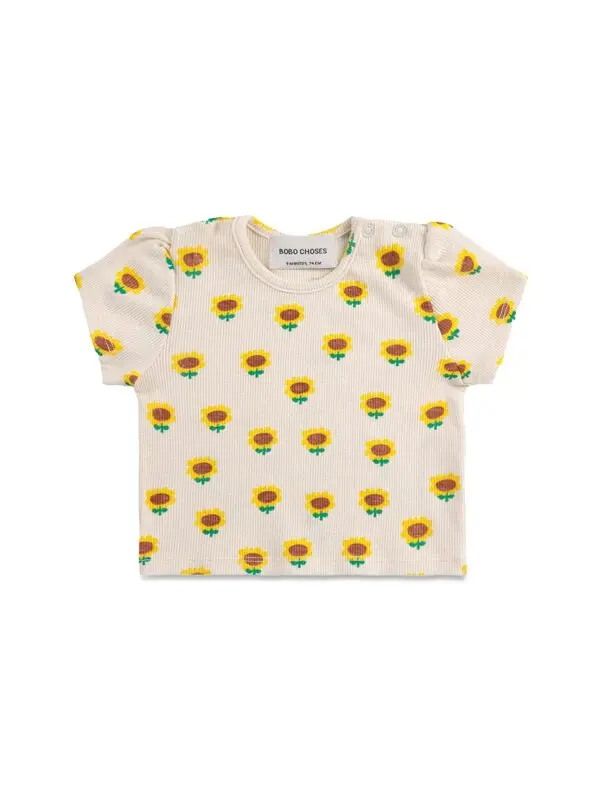 BOBO CHOSES Sunflower Print T-shirt