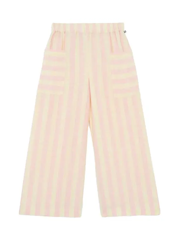 BONTON Striped Wide Leg Pants