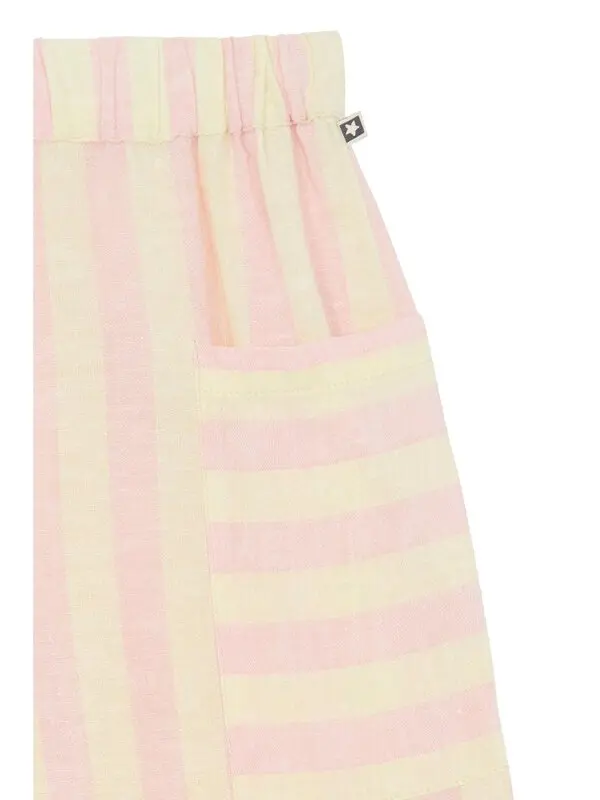 BONTON Striped Wide Leg Pants