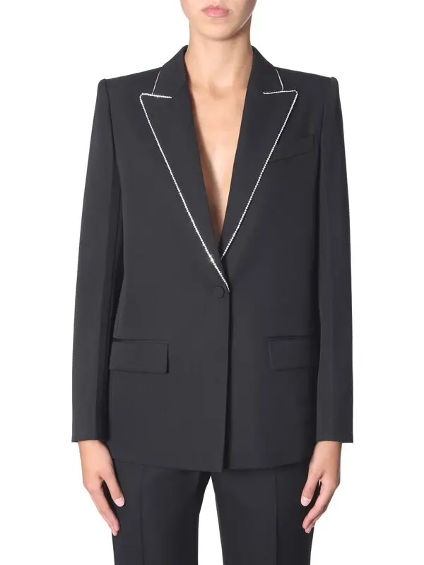 Givenchy Wool Blazer With Strass