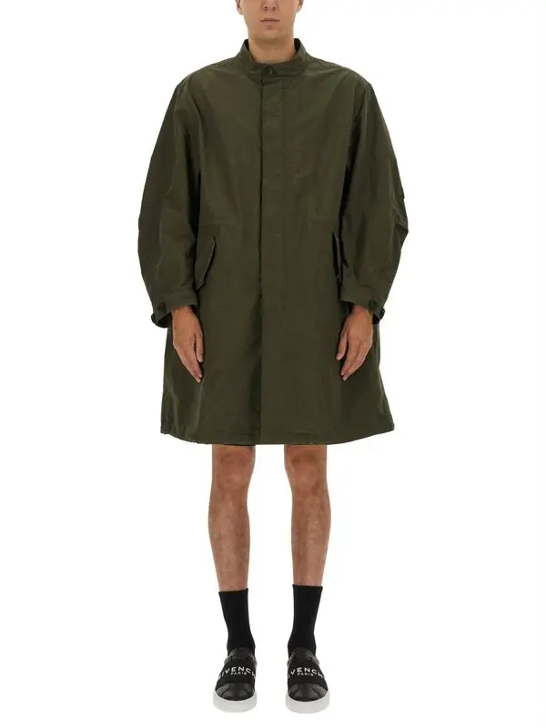 Givenchy Logo Parka - Green