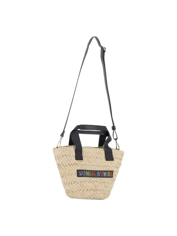 Sonia Rykiel Paris Handheld Straw Bag