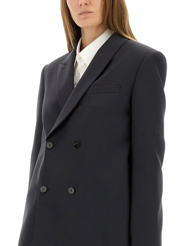 ZONA20 MILANO Double-breasted Virgin Wool Jacket