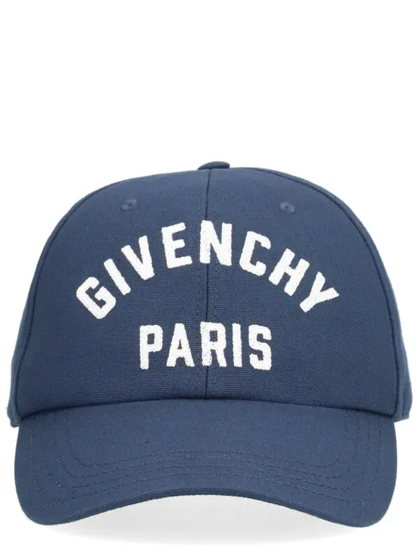 Givenchy Baseball Cap With Embroidered Logo - Blue
