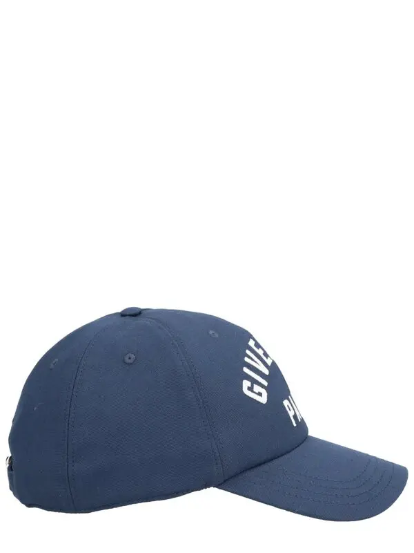 Givenchy Baseball Cap With Embroidered Logo - Blue