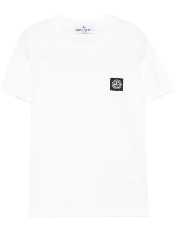 Stone Island Logo T-shirt - White